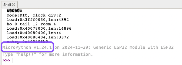 How to install MicroPython on ESP32